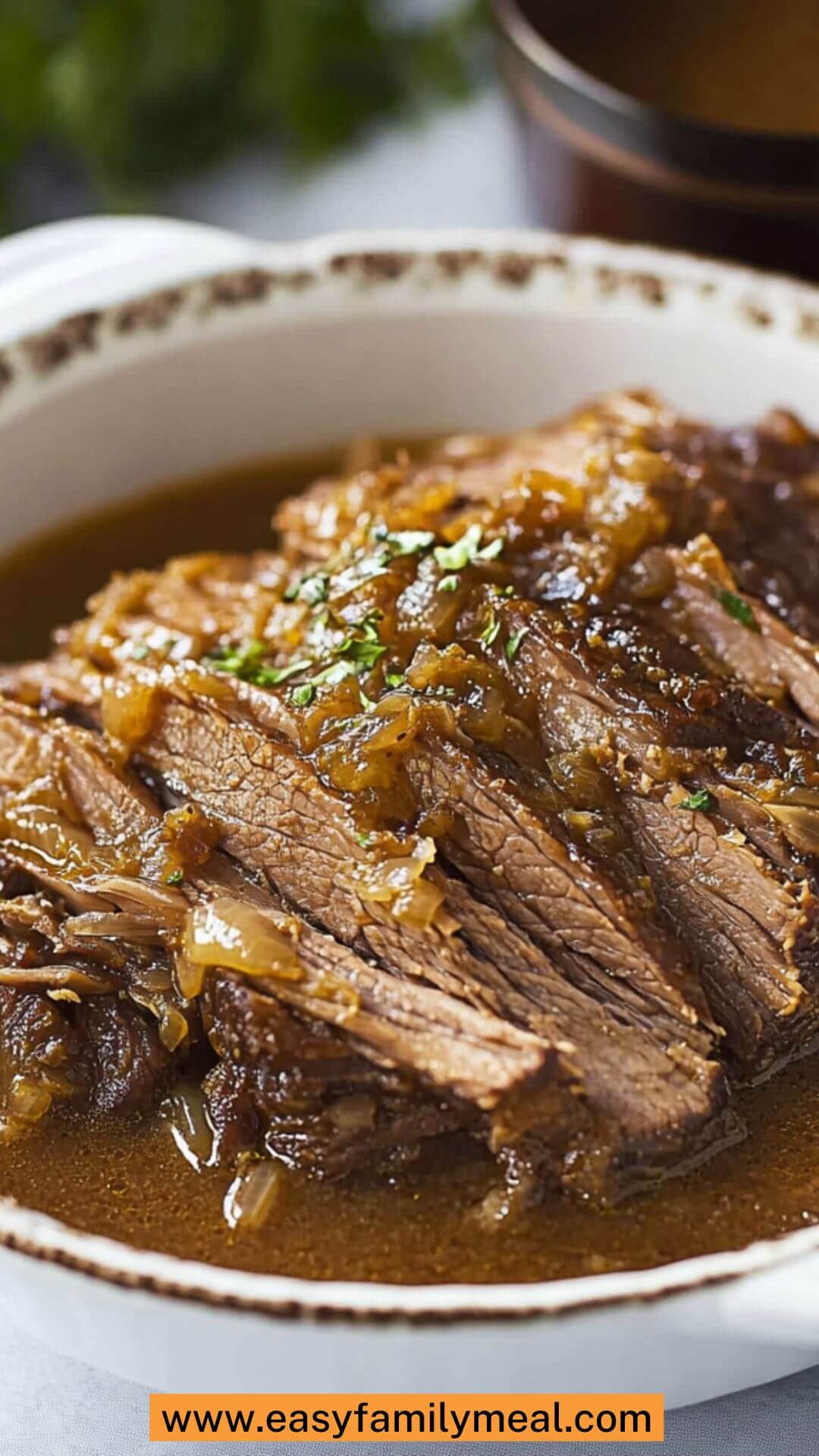 Lipton Onion Soup Brisket Recipe Slow Cooker - Easy Family Meal