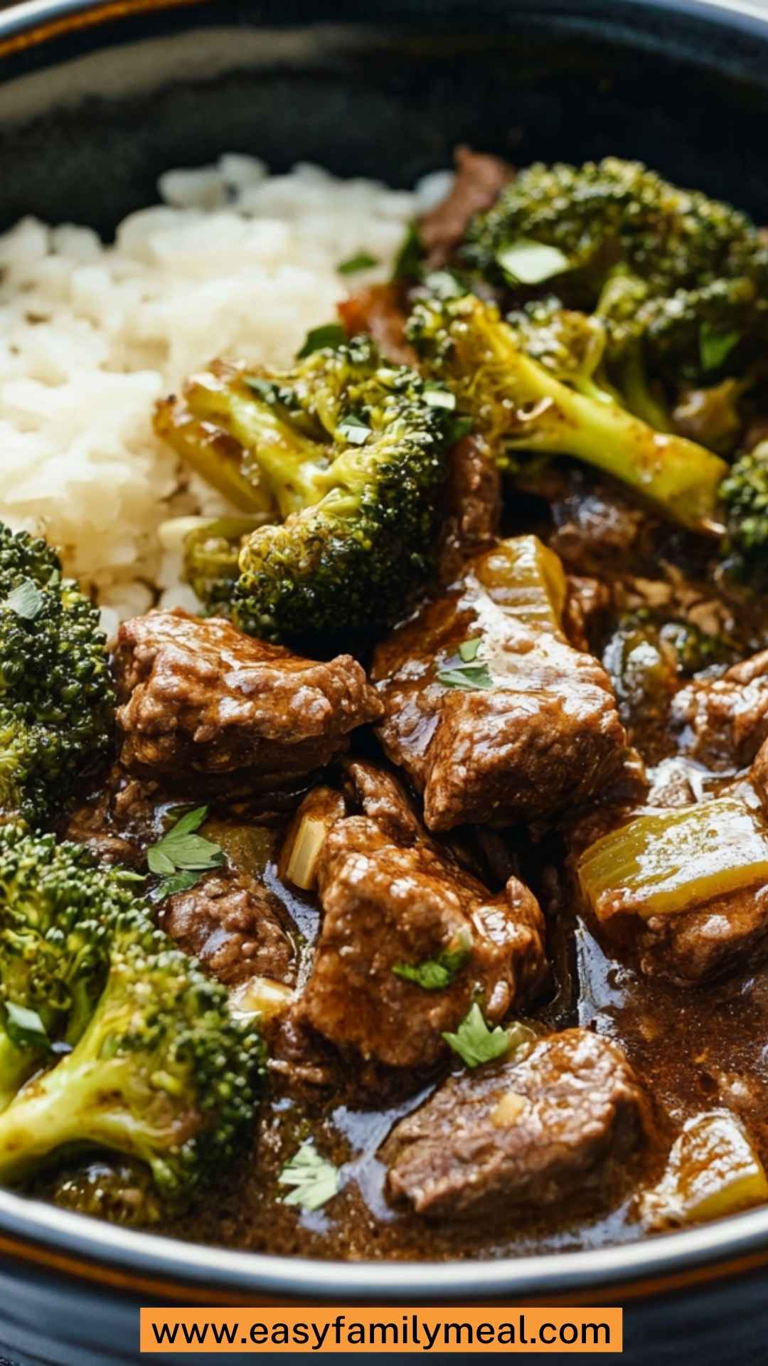 Slow Cooker Beef Broccoli Recipe - Easy Family Meal