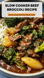 Slow Cooker Beef Broccoli Recipe - Easy Family Meal