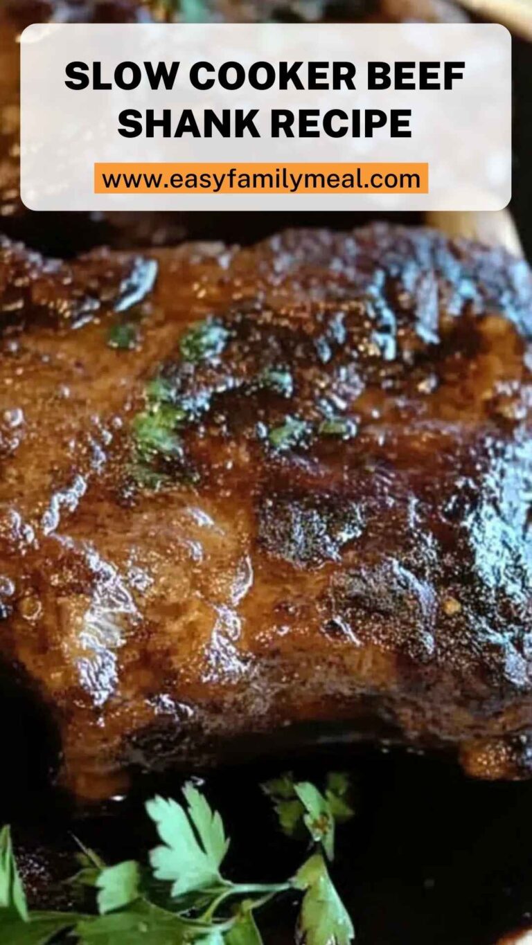 Slow Cooker Beef Shank Recipe - Easy Family Meal