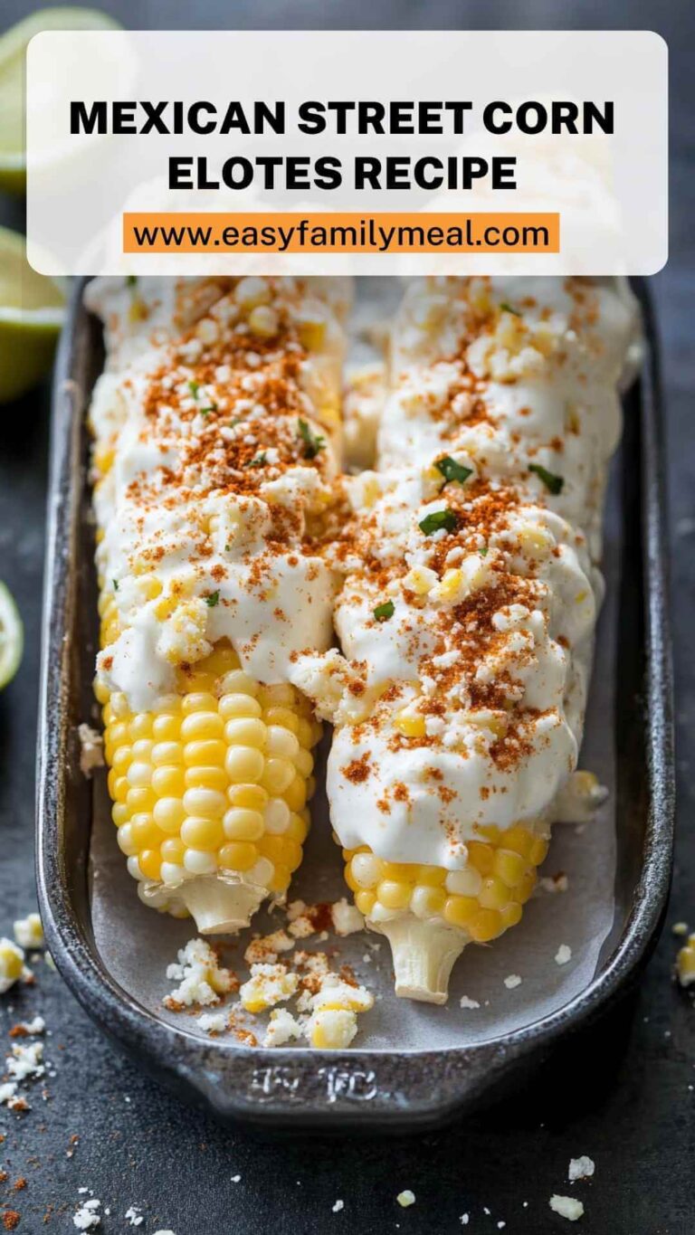 Mexican Street Corn Elotes Recipe - Easy Family Meal